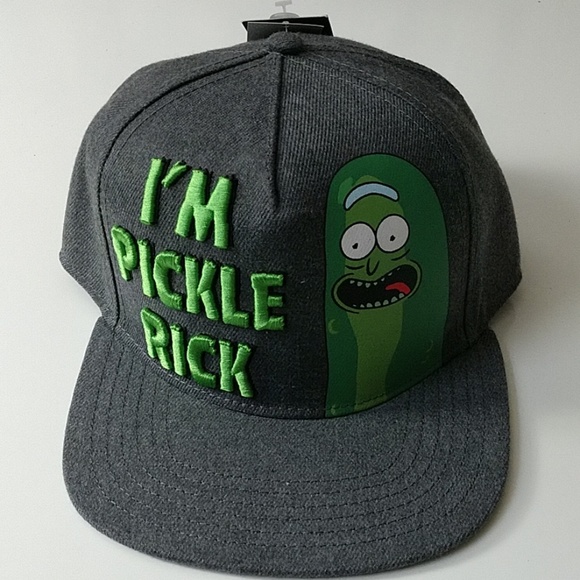 Concept One | Accessories | Nwt Rick And Morty Pickle Rick Hat Basebal ...